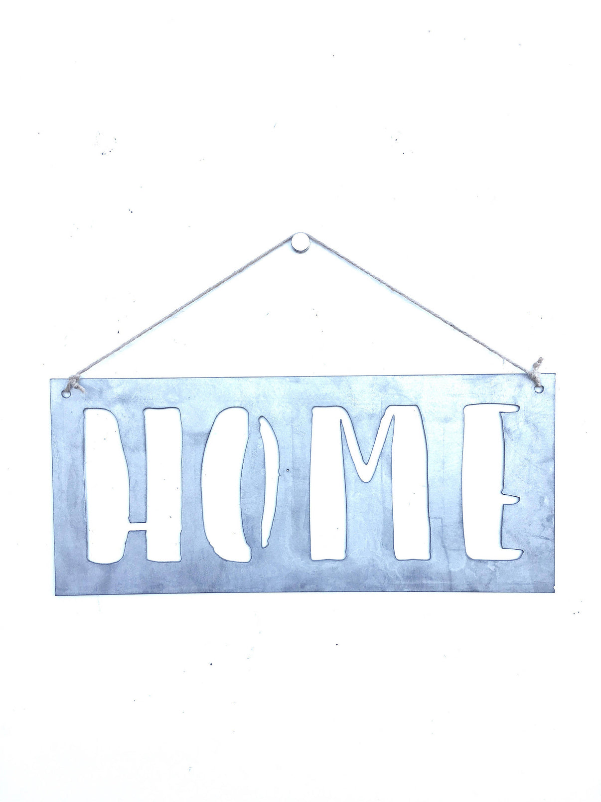 Galvanized Metal Words - Metal Word Art, Metal Inspirational Words, Ha ...